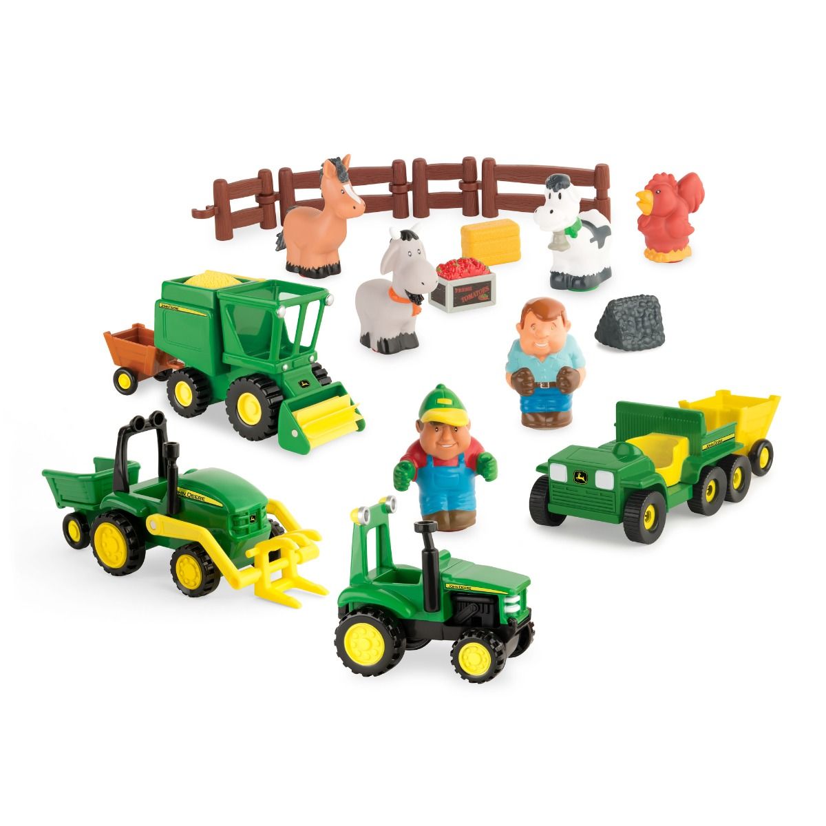 John Deere Fun on the Farm Playset with Vehicles – Baby On The Move